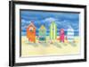'Brighton Huts' Art Print - Paul Brent | Art.com