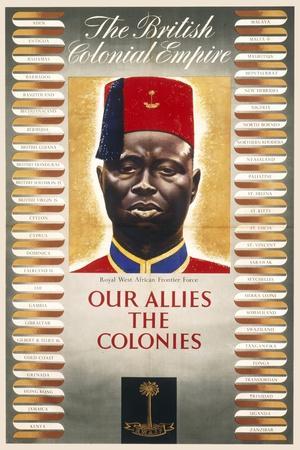 'British Colonial Empire Poster' Art Print | Art.com