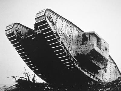 'British Mark IV Tank of WWI First Used in August 1917 and Served in ...