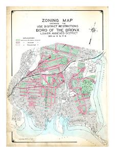 Maps of Bronx Art: Prints, Paintings, Posters & Wall Art | Art.com