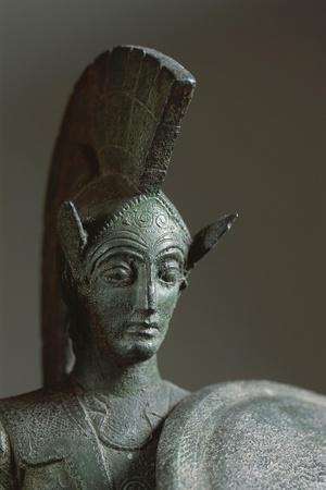 'Bronze Statue Depicting the Deity Laran, Detail. Etruscan Civilization ...