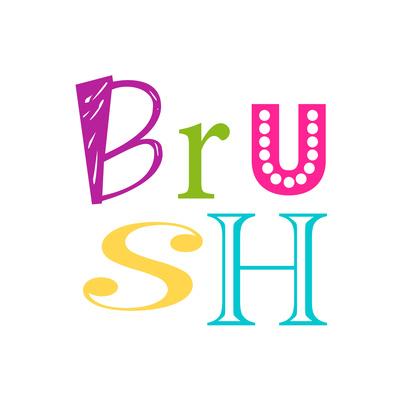 'Brush Word' Art Print - Tamara Robinson | Art.com