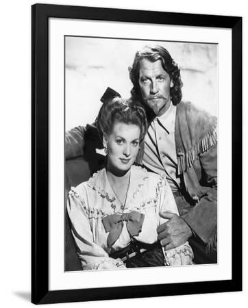 BUFFALO BILL, 1944 directed by WILLIAM WELLMAN Maureen O'Hara and Joel ...
