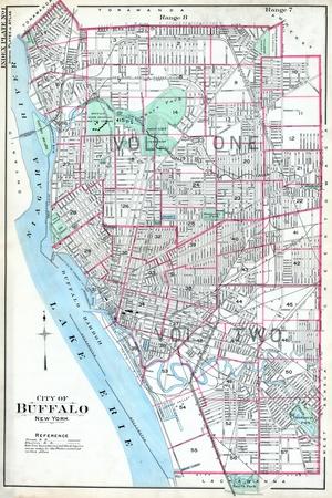Buffalo Street Map Printable