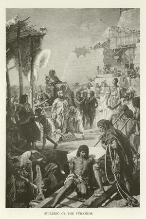 'Building of the Pyramids' Giclee Print | Art.com