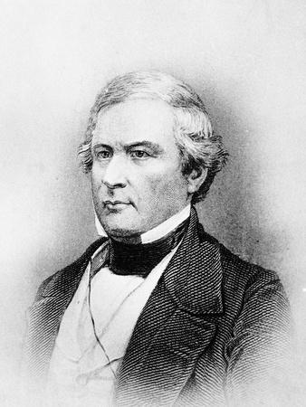 'Bust Illustration of Millard Fillmore' Giclee Print | Art.com