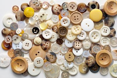 'Button Background in Neutral Colors' Photographic Print - lawcain ...