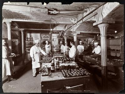'Cooks Working in the Kitchen at Maillard's Chocolate Manufacturers ...