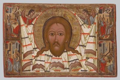 Mandylion Icon, 1500-50 (Tempera on Wood) Giclee Print - Byzantine ...
