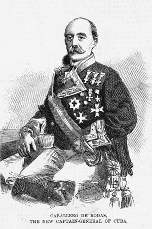 Caballero De Rodas, the New Captain-General of Cuba. Giclee Print | Art.com