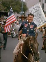 'California Republican Gubernatorial Candidate Ronald Reagan, in Cowboy ...