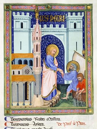 'Call of Saints Peter and Andrew, Miniature' Giclee Print | Art.com