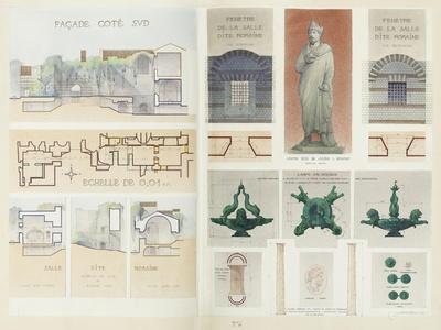 'Roman Baths of Lutetia, Paris' Giclee Print - Camille Bernard | Art.com