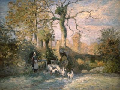 'Gelée blanche' Giclee Print - Camille Pissarro | Art.com