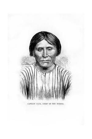 'Captain Jack, Chief of the Native American Modoc Tribe, 1872' Giclee ...