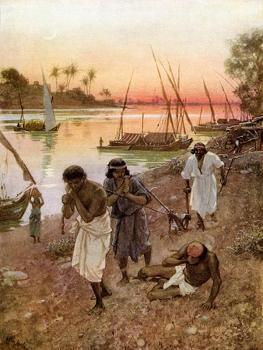 'Captivity in Babylon of the Israelites - Bible' Giclee Print - William ...