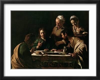 Supper At Emmaus 1606 By Caravaggio