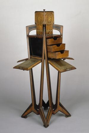 'Art Nouveau Style Jewelry Box Decorated with Inlays' Giclee Print ...