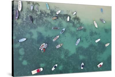 'Crystalline Sea' Stretched Canvas Print - Carlo Conti | Art.com