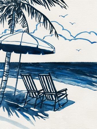 'Coast Sketch Palm Beach' Art Print - Carol Robinson | Art.com