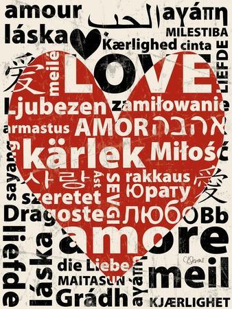 Love Languages Art Print - Carole Stevens | Art.com