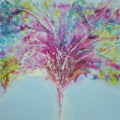 'Summer Tree Lights' Giclee Print - Caroline Ashwood | Art.com