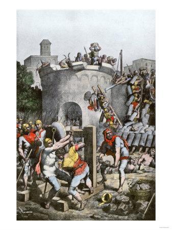 'Carthage Destroyed by the Roman Army in the Third Punic War, 146 Bc ...