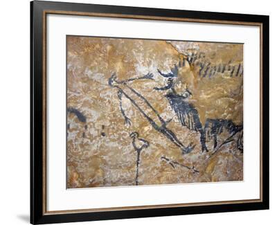 Cave Painting of Bird-Headed Man at Lascaux Photographic Print by | Art.com