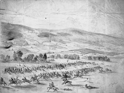 'Charge of Union Cavalry' Giclee Print - Edwin Forbes | Art.com