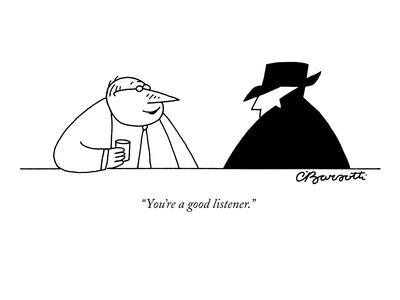 Good Listener Cartoon
