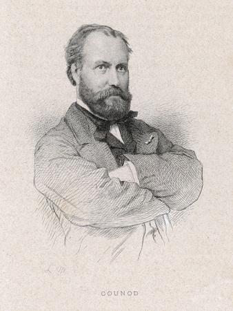 'Charles Gounod French Musician and Composer' Art Print | Art.com