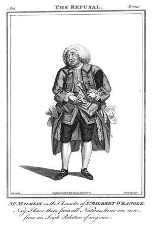 'Charles Macklin, Actor' Art Print | Art.com