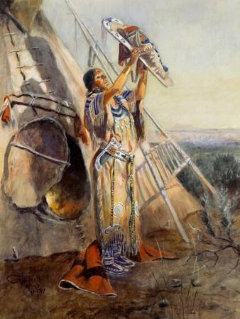 American Indian Woman Art