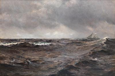 The Deep Sea Rain, 1907 (Oil on Canvas) Giclee Print - Charles Napier ...