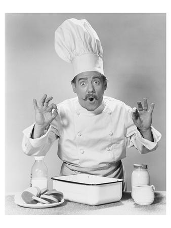 Vintage Chef Art