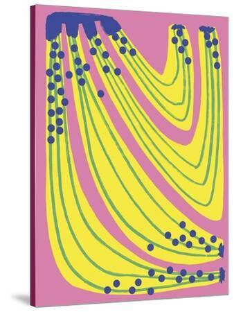 'Banana Bundle' Stretched Canvas Print - Chloe Watts | Art.com