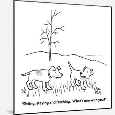 Cartoons Of Dogs Staying