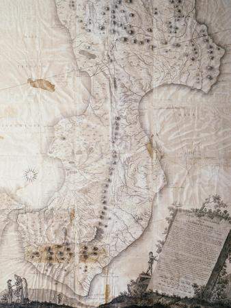 'Chorographic Map of Calabria Ulterior or Greek Calabria' Giclee Print ...