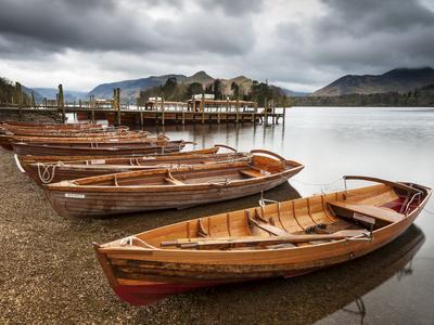 'Keswick Launch Boats, Derwent Water, Lake District National Park ...