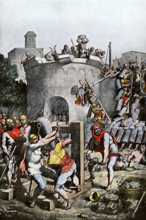 City of Carthage Destroyed by the Roman Army during the Third Punic War ...