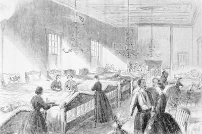 Clara Barton Supervising Nurses Giclee Print | Art.com