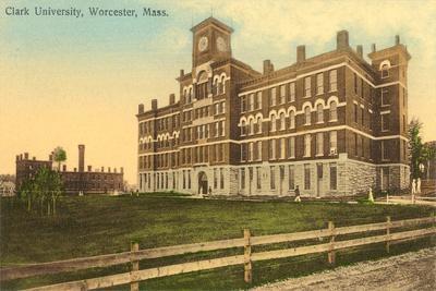 'Clark University, Worcester, Mass.' Art Print | Art.com