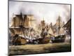 'Clash Between English Temeraire and French Redoubtable Ships During ...