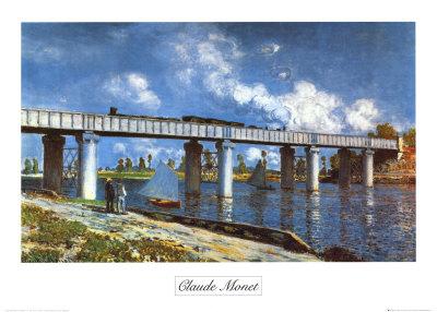 'Bridge' Art Print - Claude Monet | Art.com