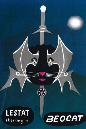 225 Lestat Starring In Beocat Art Print Claude Pouilloux Art
