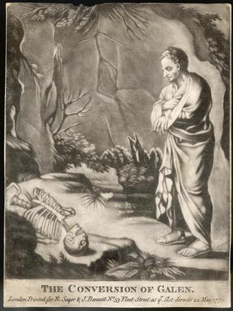 'Claudius Galen "Conversion of Galen" Greek Physician to 5 Roman ...