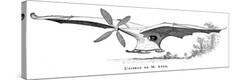 'Clement Ader's Flying Bird 'Eole, the First Piloted Plane to Take Off ...
