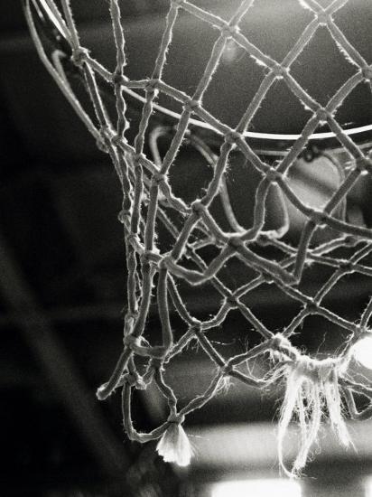 Close-up of a Basketball Net Photographic Print by | Art.com
