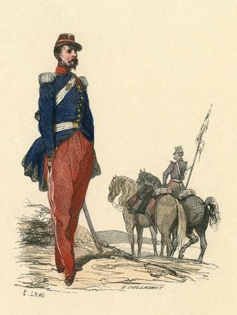 Colonel of the French African Regiment Art Print | Art.com