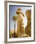 'Colossus of Ramses Ii and a Favorite Daughter in Karnak Temple, Luxor ...